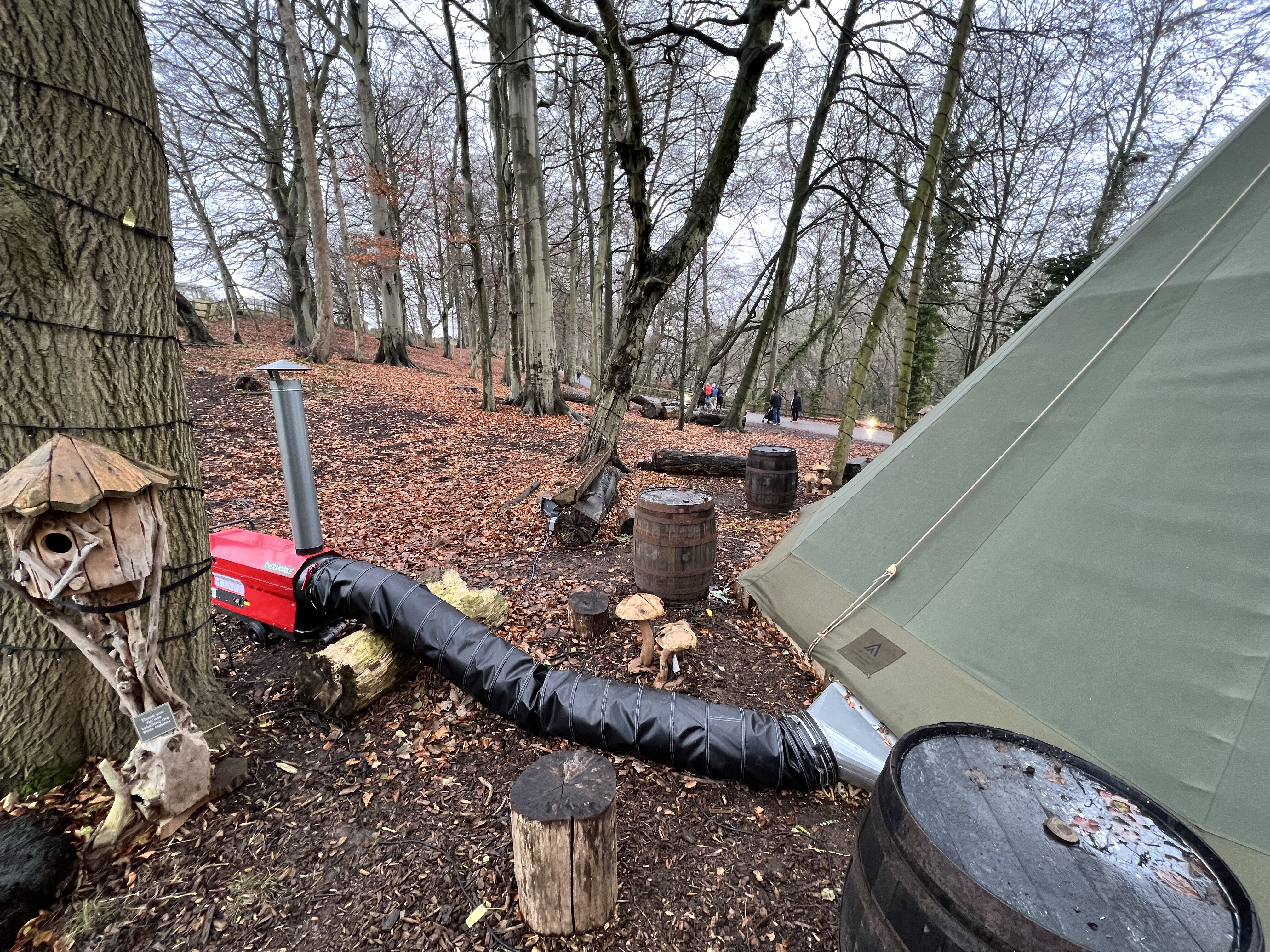 Different Heating Options for Your Tipi